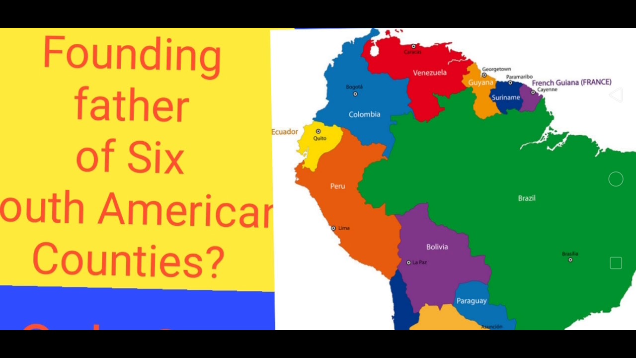 FOUNDER OF PANAMA, Venezuela, Columbia, Bolivia, Equador - YouTube