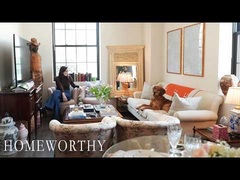 A Serene, Old World 972 Sq Ft Apartment in Connecticut | HOUSE TOUR