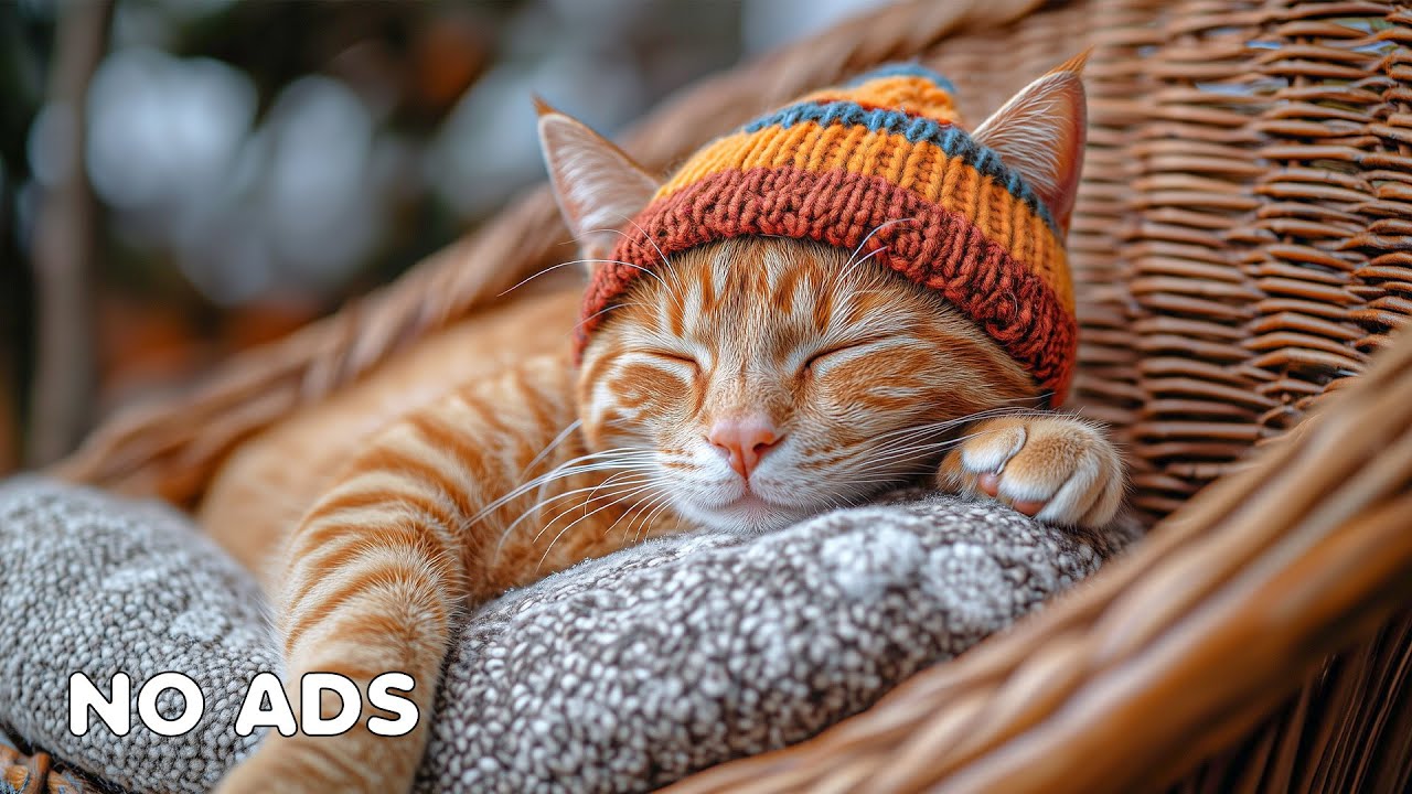12 Hours Of Music For Cat to Fall Into Deep Sleep🐈 Stress Relief💤 Heal ...