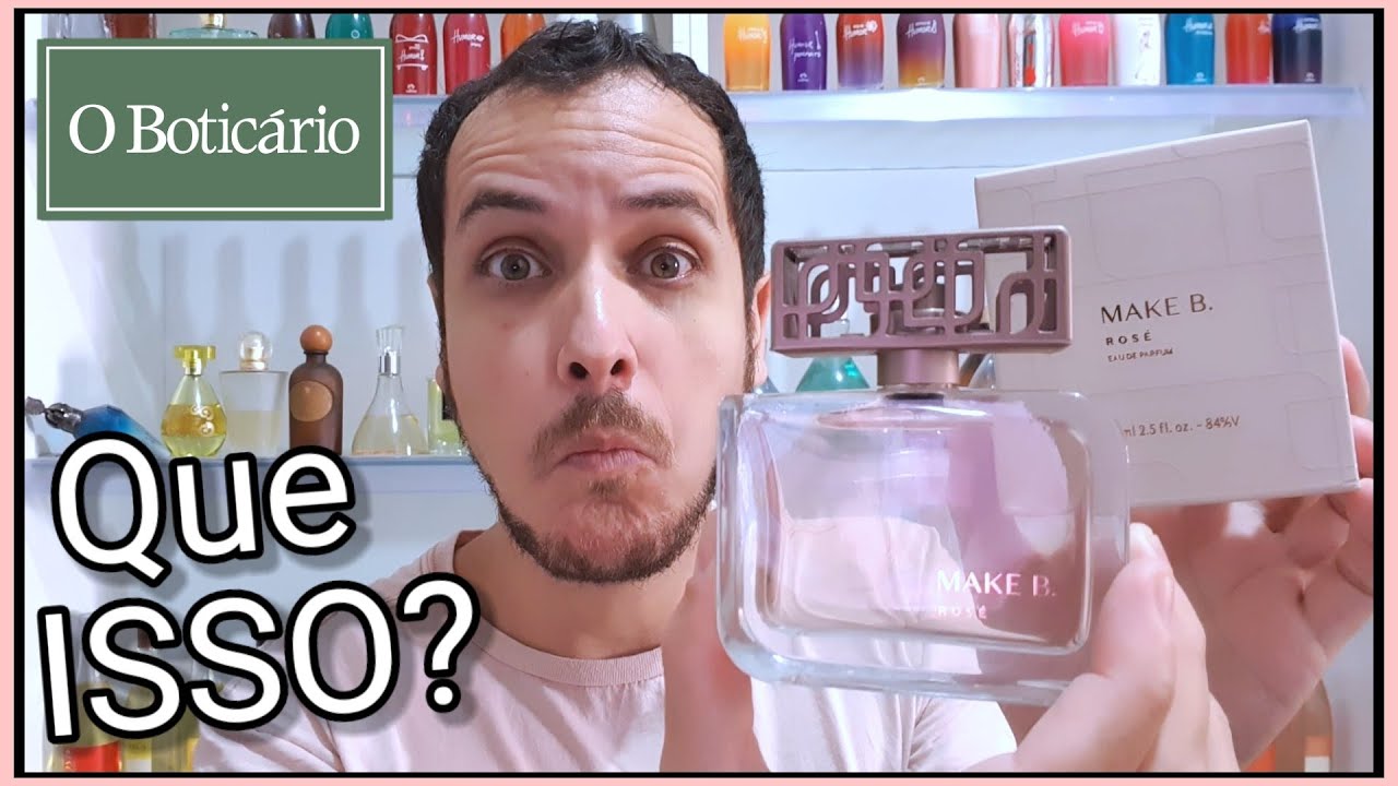 novo MAKE B ROSE 🤩🤩🤩 Esse SIM Boticário! (Resenha completa) - YouTube