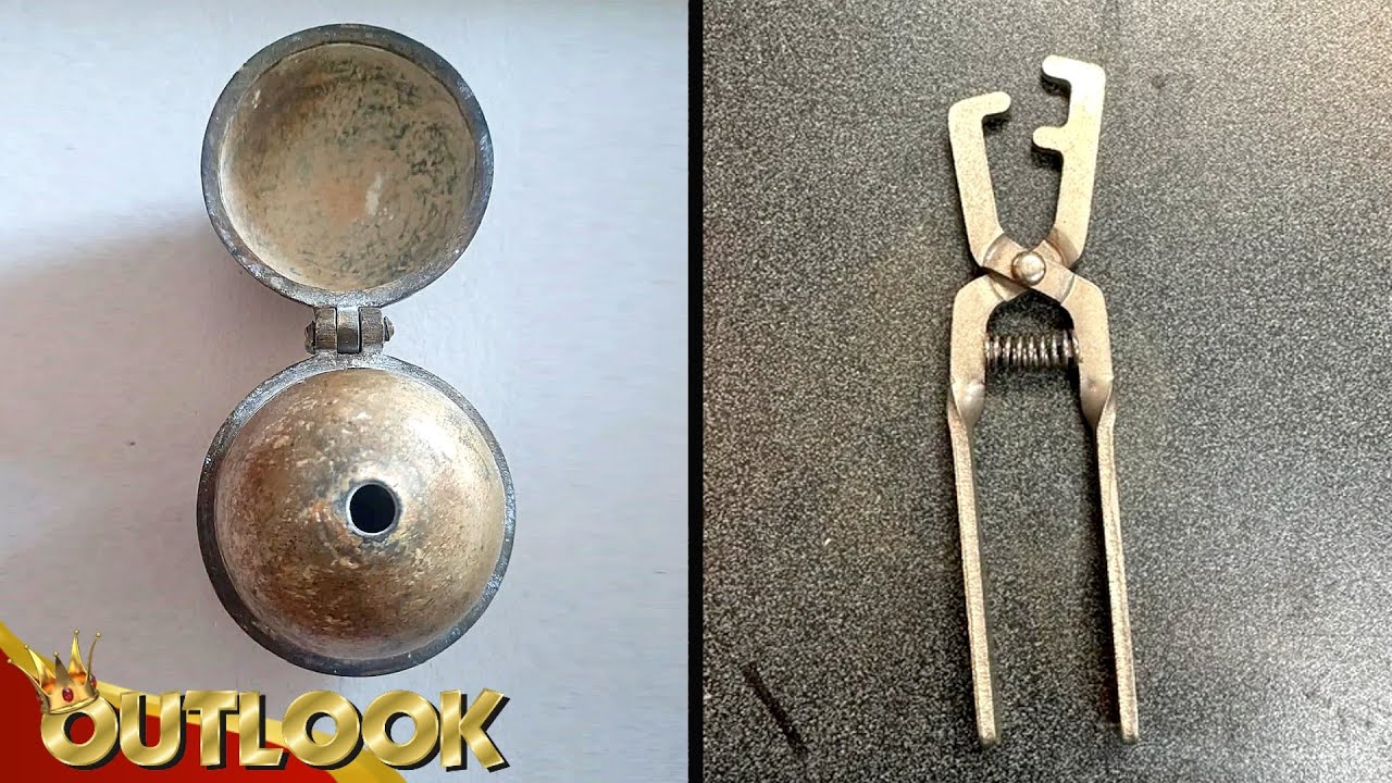What Is This MYSTERIOUS Round Metal Object That Opens And This Tool ...