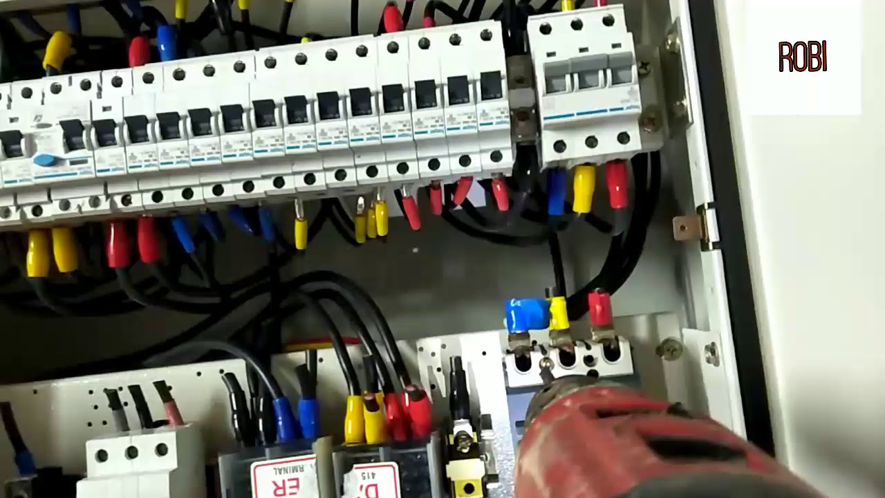 how to dismantle electrical db - YouTube