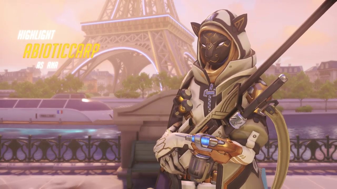 Overwatch: Ana Sleep Dart vs Mcree - YouTube