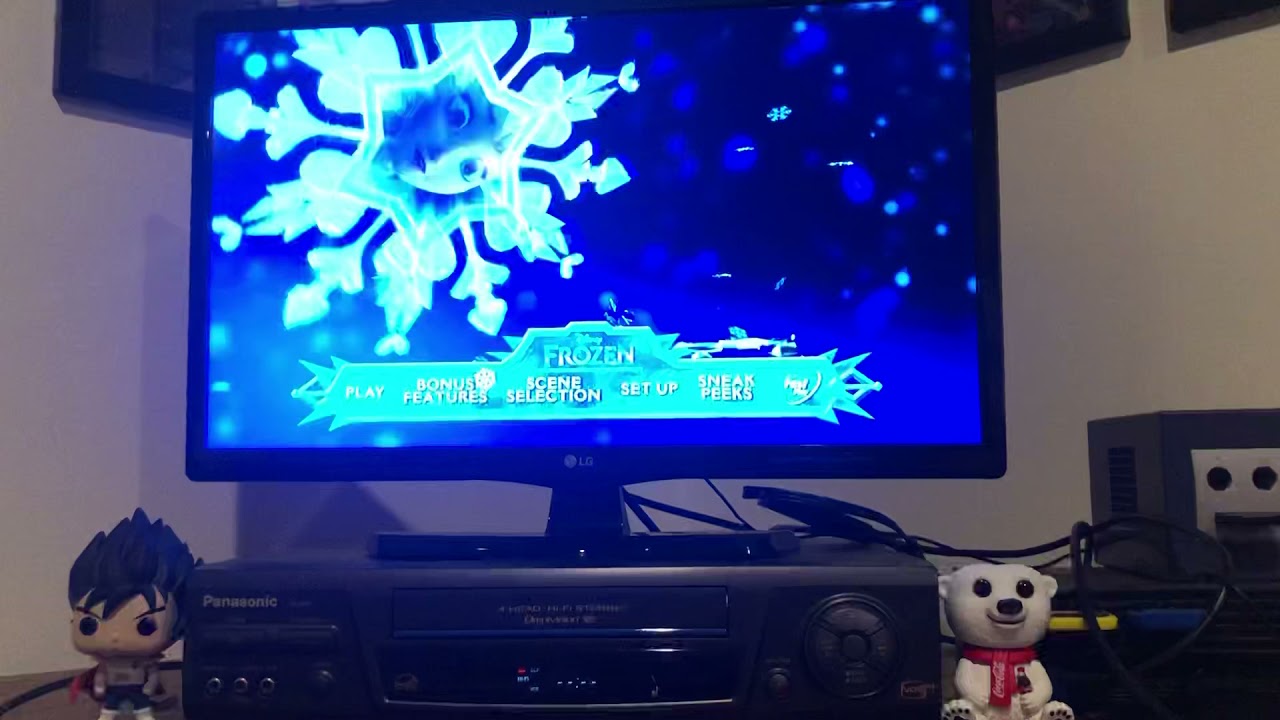 Frozen 2014 DVD Menu Walkthrough - YouTube