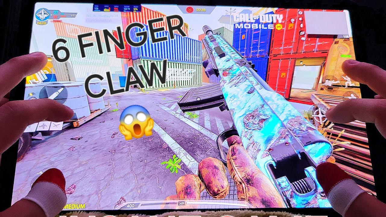 CODM Legendary Rank 6 Finger Hand Cam POV + Crazy Game ‼️ - YouTube