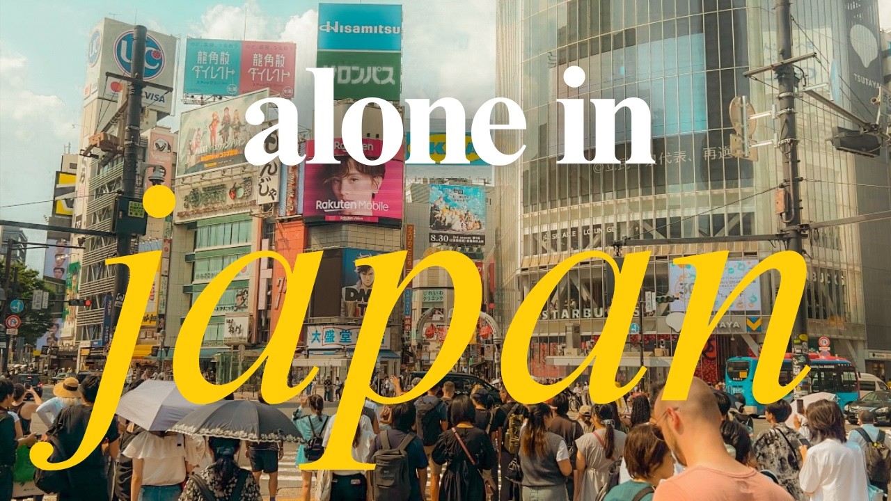 Alone in Japan | Tokyo, Osaka, Kyoto, Kanazawa and MORE! - YouTube