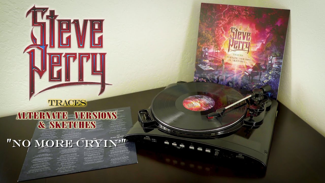 Steve Perry - No More Cryin' (Acoustic) Vinyl Spin - YouTube