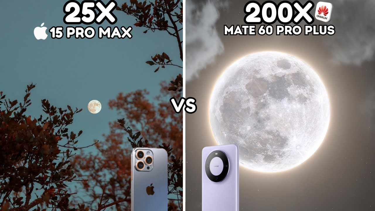 iPhone 15 Pro Max VS Mate 60 Pro Plus "Live Zoom Test Comparison" - YouTube