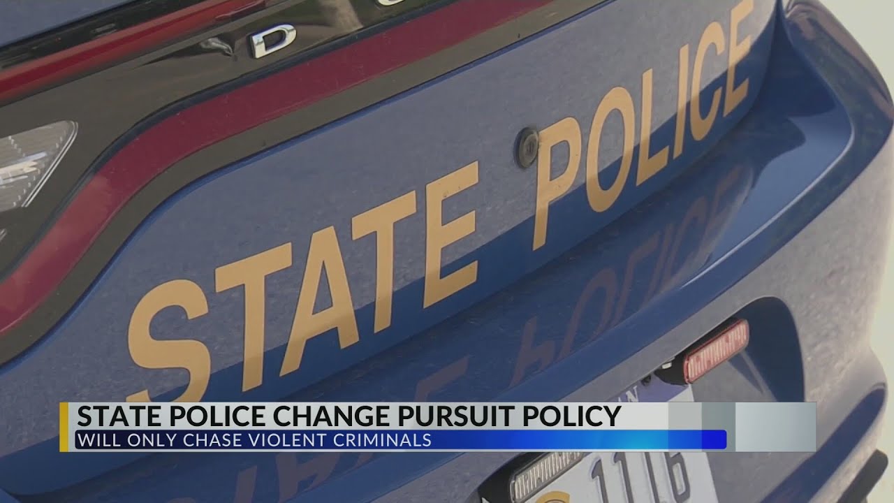 State police change pursuit policy - YouTube