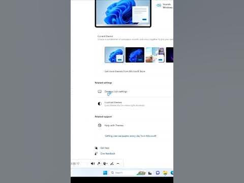 how to add my computer icon on desktop in windows 11 - YouTube