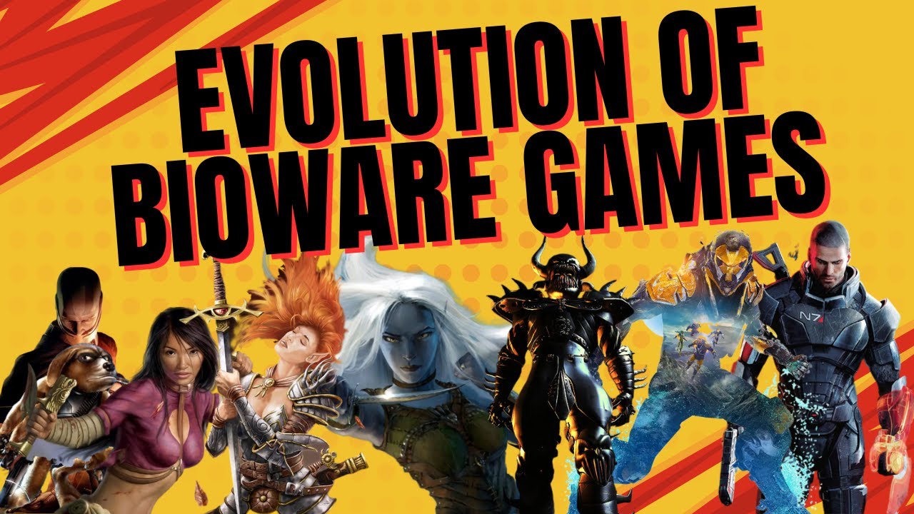 Evolution of Bioware Games: A Nearly 30 years Story of Evolution - YouTube