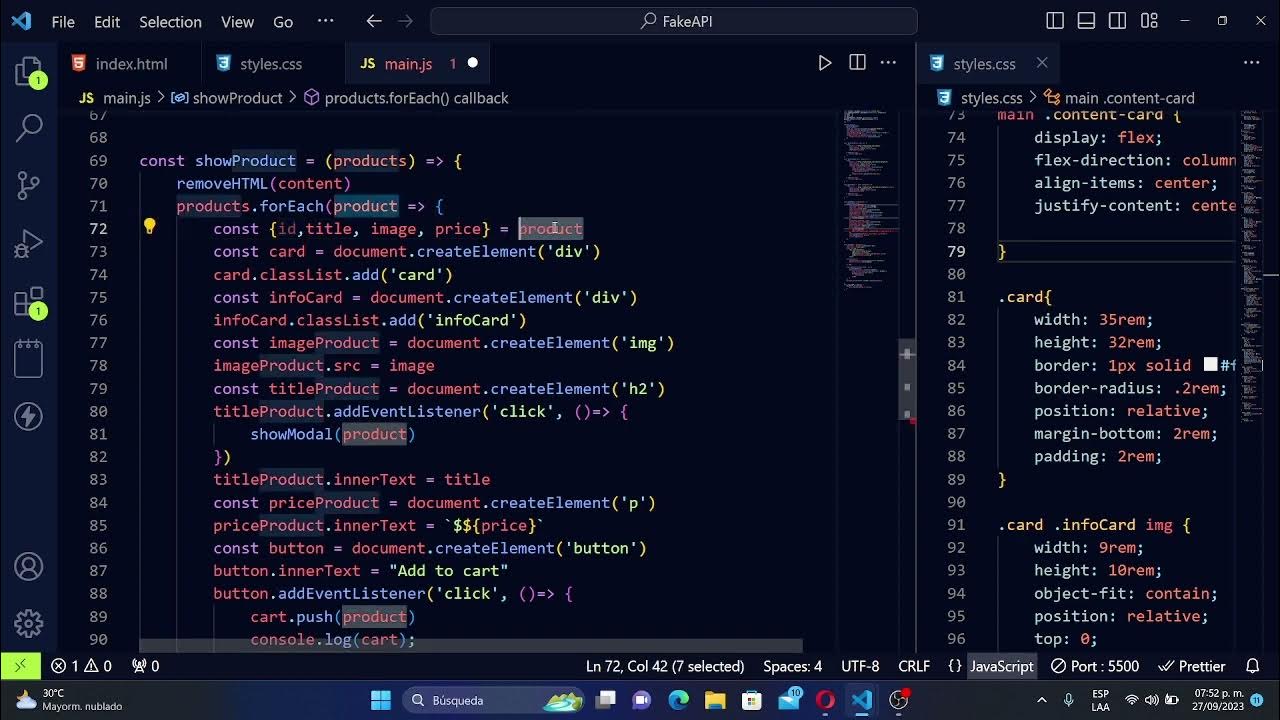 Fakestore Api Parte Final Youtube