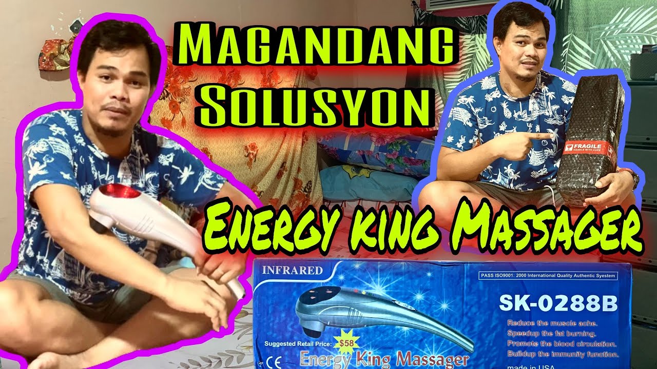 Energy King Massager - Unboxing & Review - Magandang Solusyon - YouTube