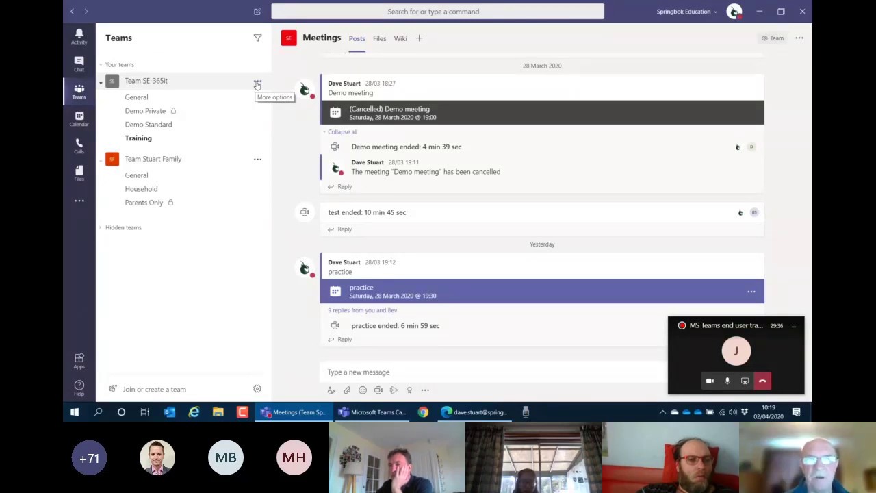 Microsoft Teams End-User Enablement Training - YouTube