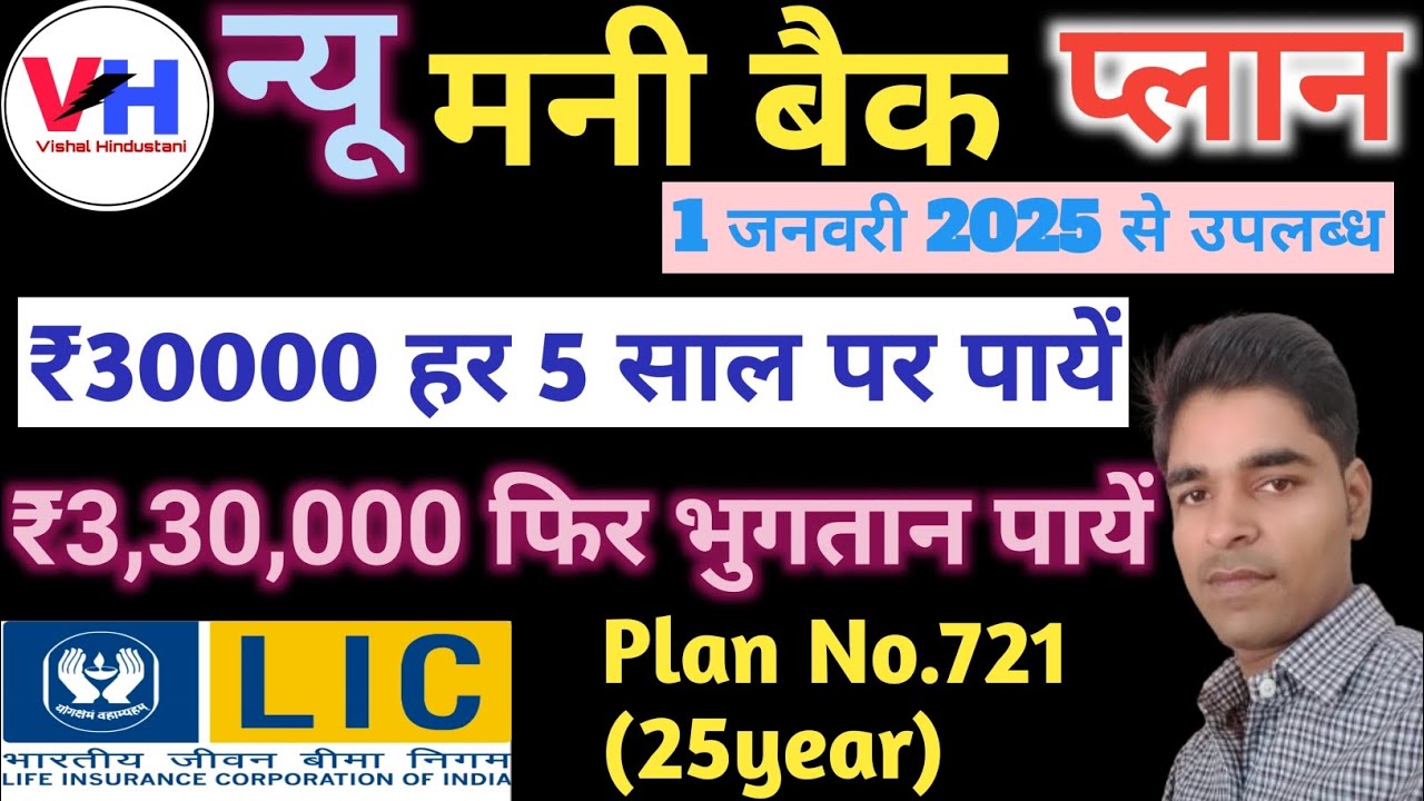 #lic new money back plan launch | new lic policy launch 2025 | best lic ...