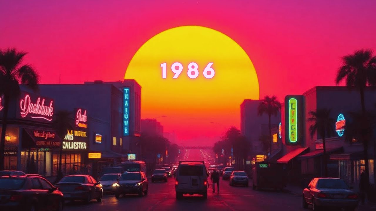 1986 FEEL the RETRO FUTURE with Dreamwave Synthwave Vibes! - YouTube