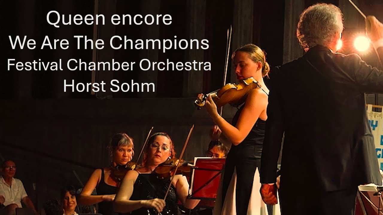 Queen: We Are The Champions - Horst Sohm and Orchestra - YouTube
