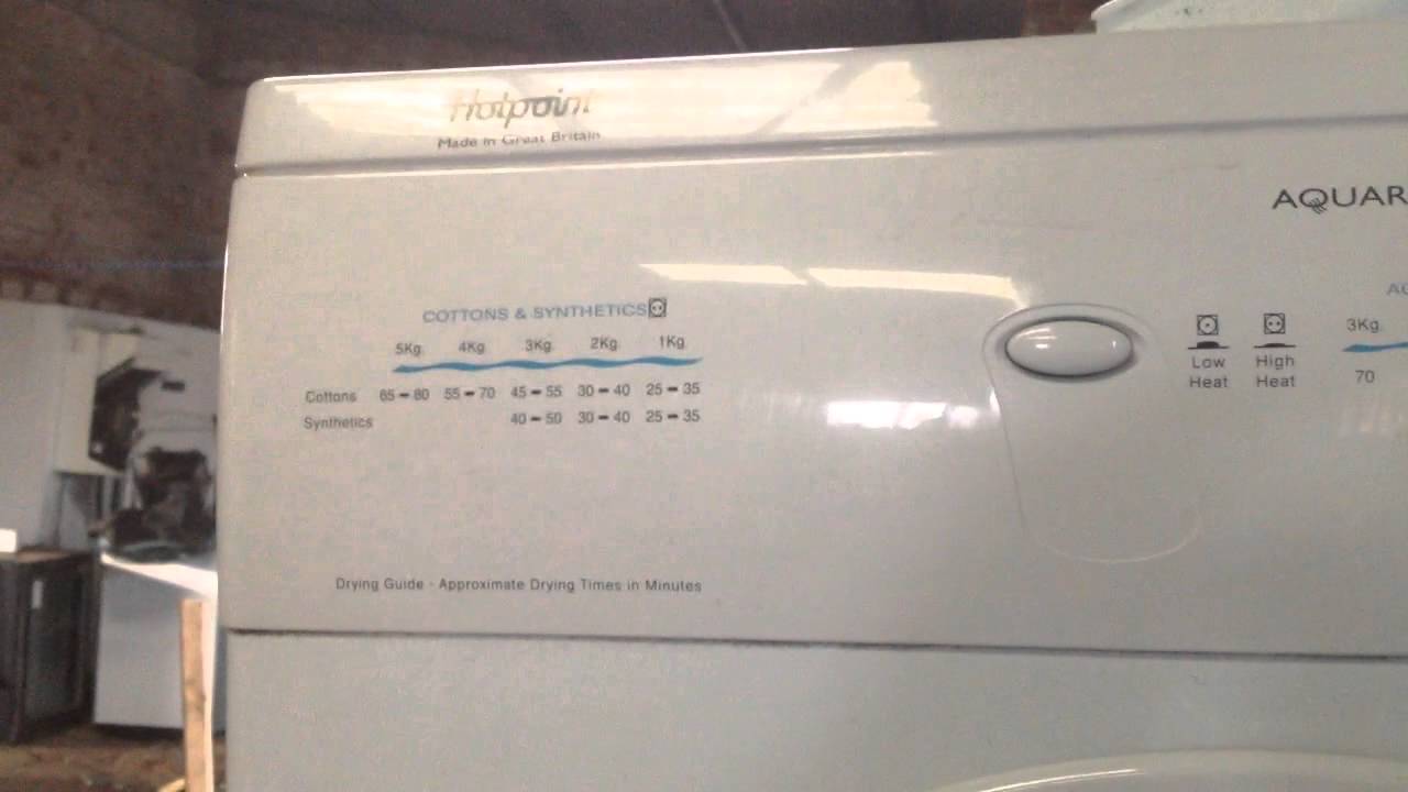 Hotpoint Aquarius TL61 - YouTube