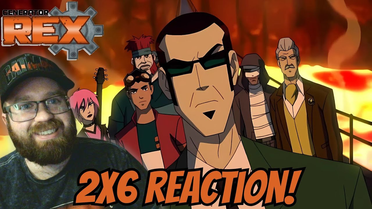 Generator Rex 2x6 "Divide By Six" REACTION!!! - YouTube