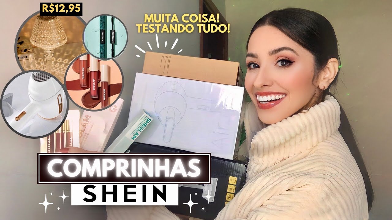COMPREI MUITA COISA BOA NA SHEIN - YouTube