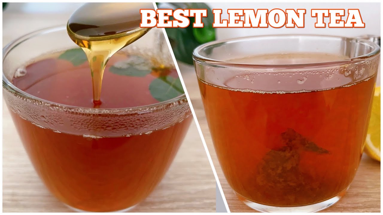 Kolkata Lebu Cha | Healthy Lemon Tea | No Sugar Lemon Tea - YouTube