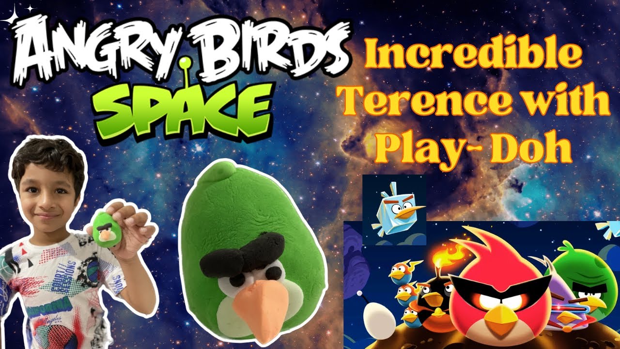 Play-Doh Makeover | Incredible Terence made with playdoh |Angry Birds ...