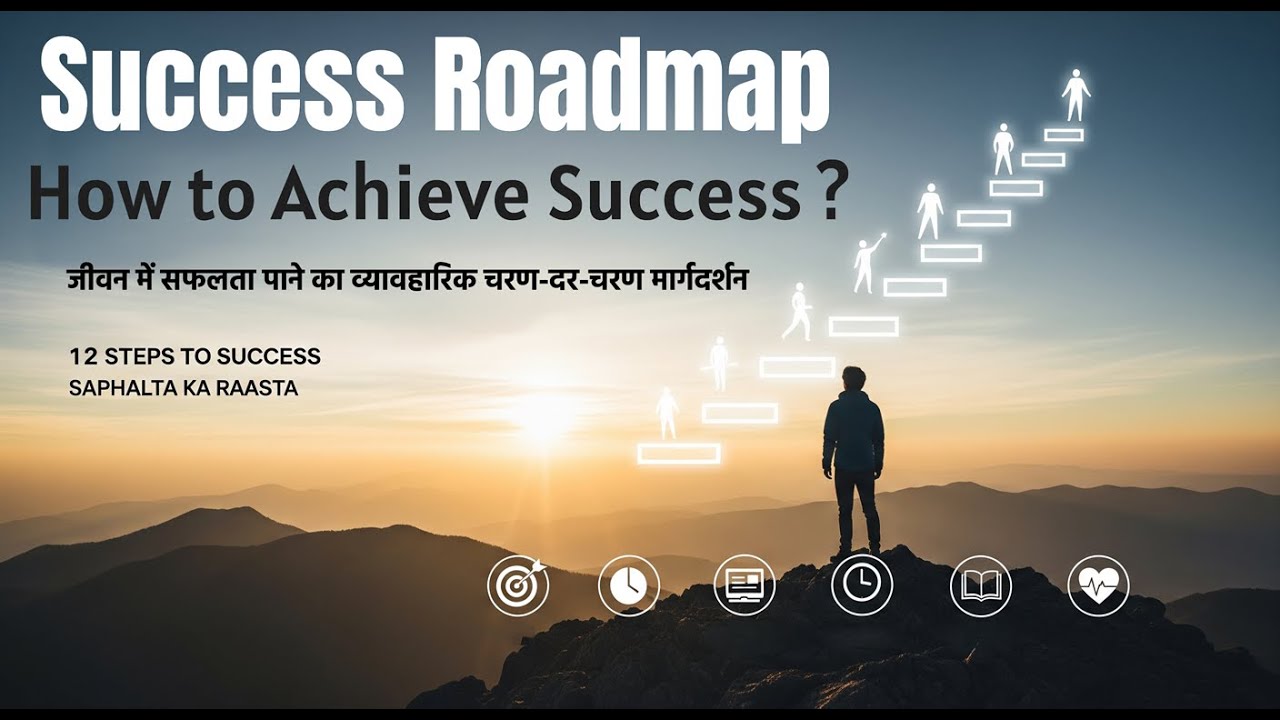 How to Achieve Success? | Practical 12-Step Success Roadmap | Saphalta ...