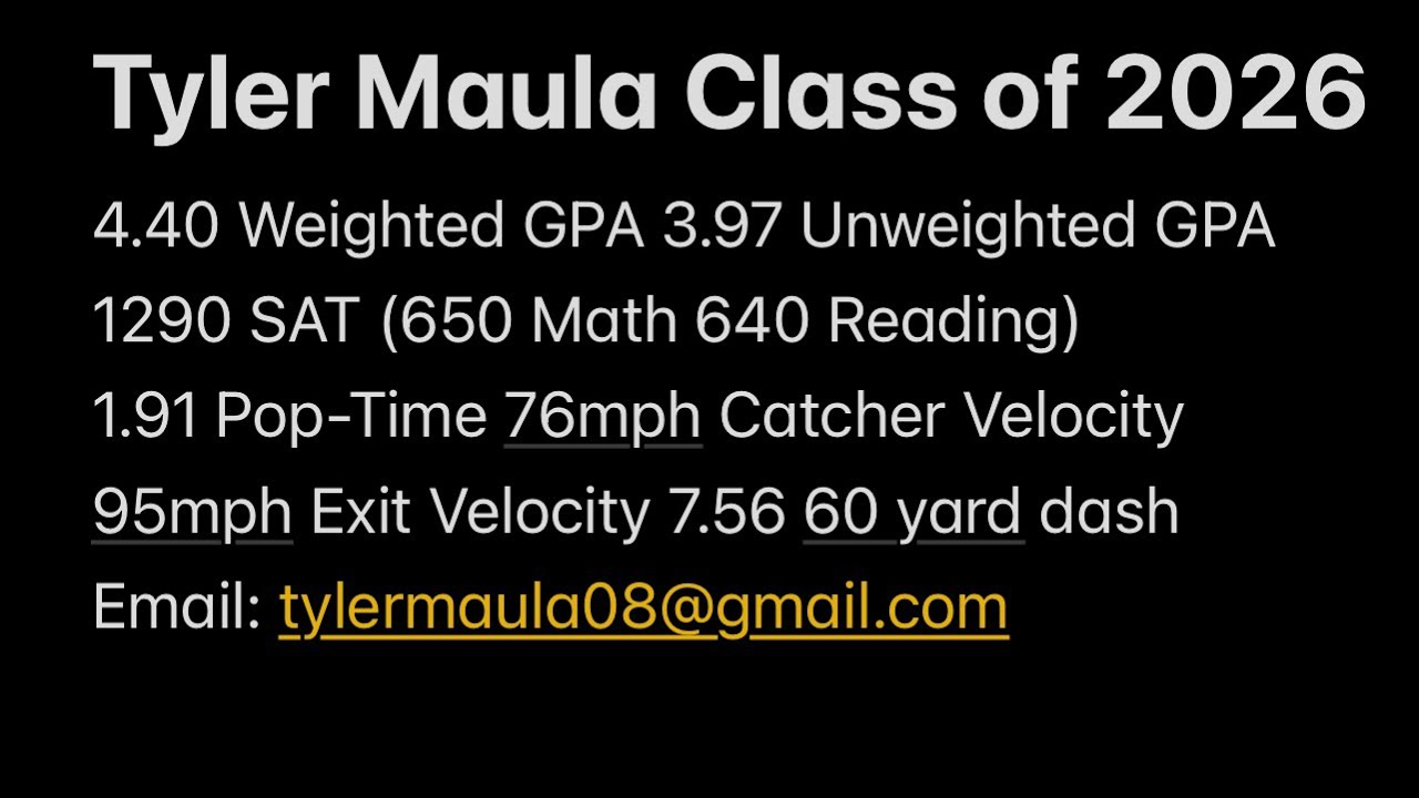 Tyler Maula: 2024 Recruiting Video - YouTube