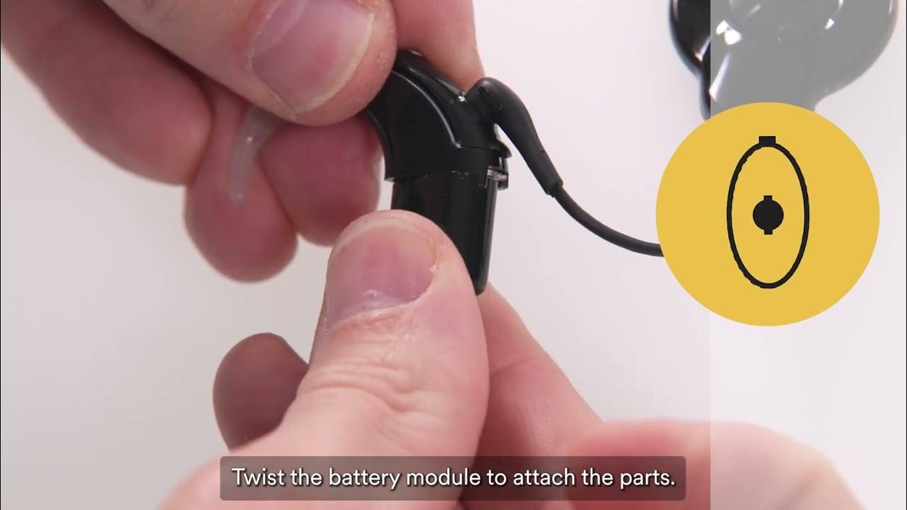 Nucleus 8 Sound Processor | How to assemble and turn on | Cochlear - YouTube