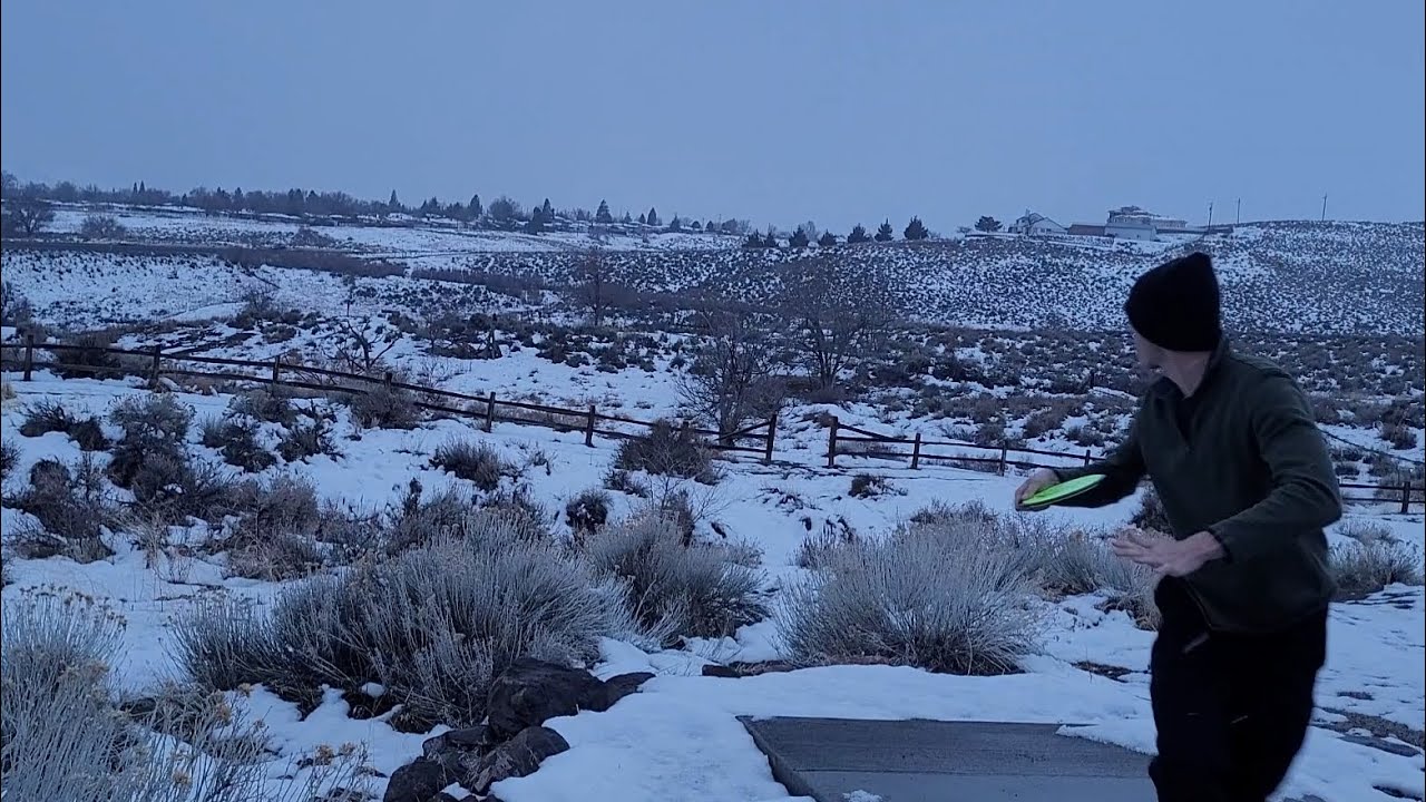 Disc Golf in Nevada! Can I Beat the Snow? - YouTube
