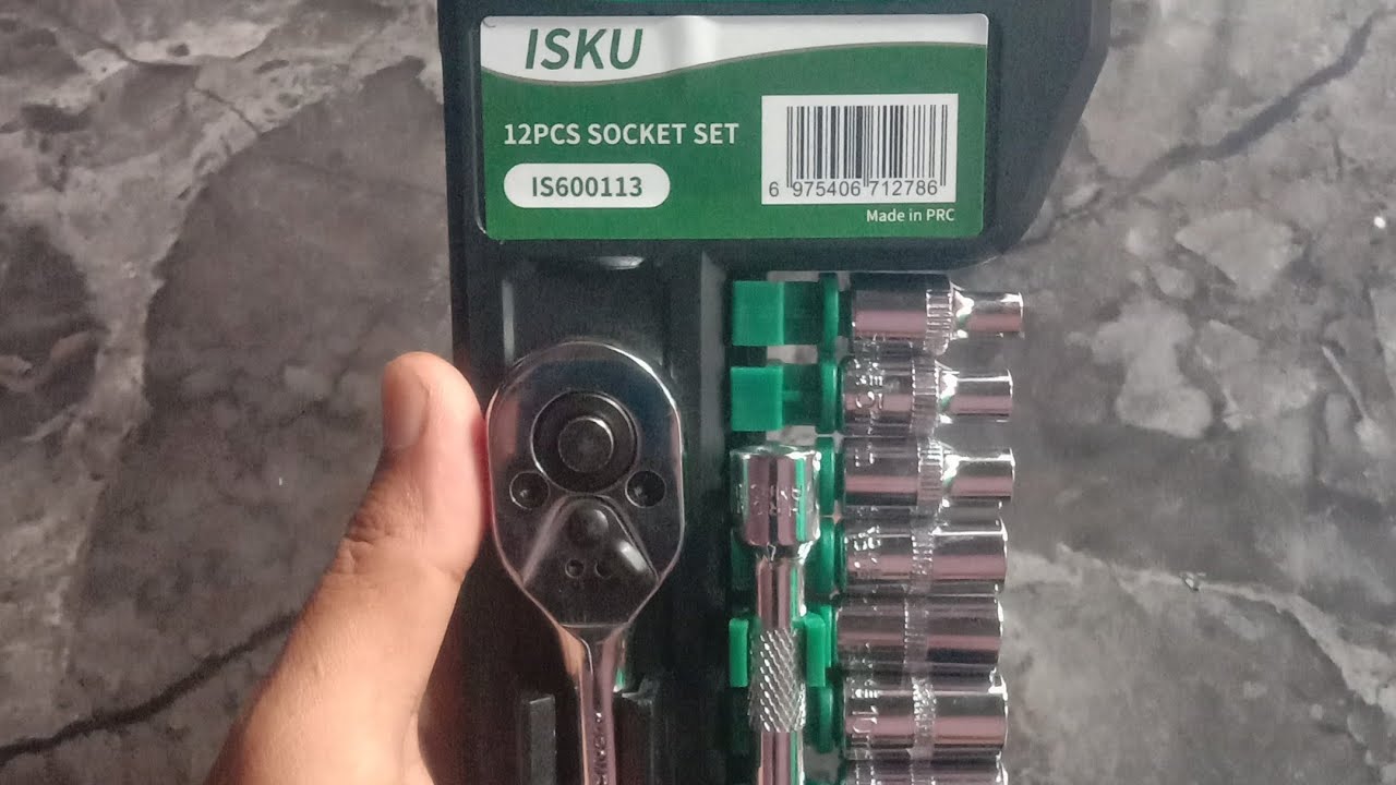 SILENT RIVIEW....ISKU SOCKET WRENCH 12pcs....👍👍 - YouTube