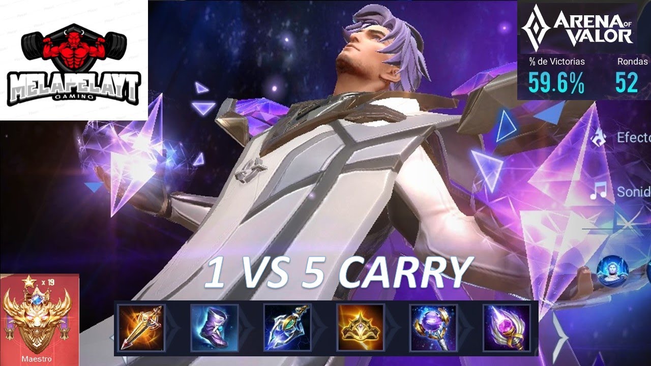 DARCY MASTER | 35% DAMAGE | 1 SKILL 1 KILL | AoV | GUÍA JUNGLA ARENA OF ...