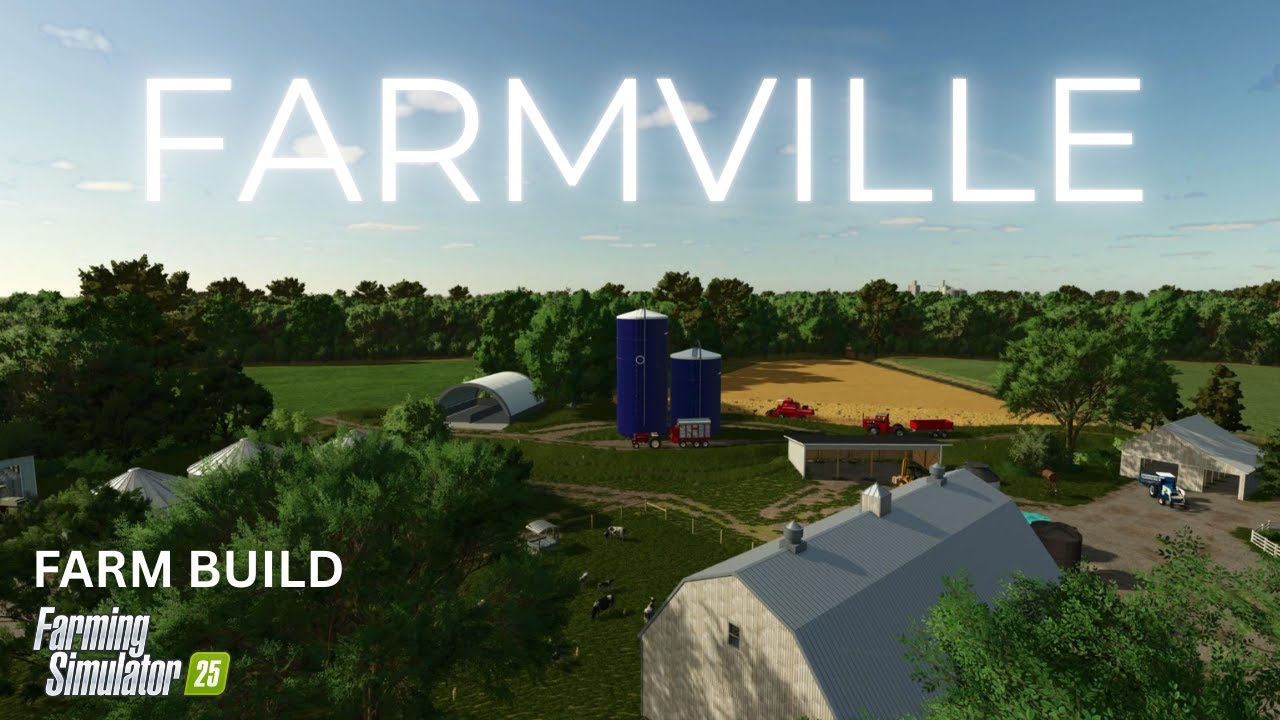 FARMVILLE | FARM BUILD #2 | FS 25 - YouTube