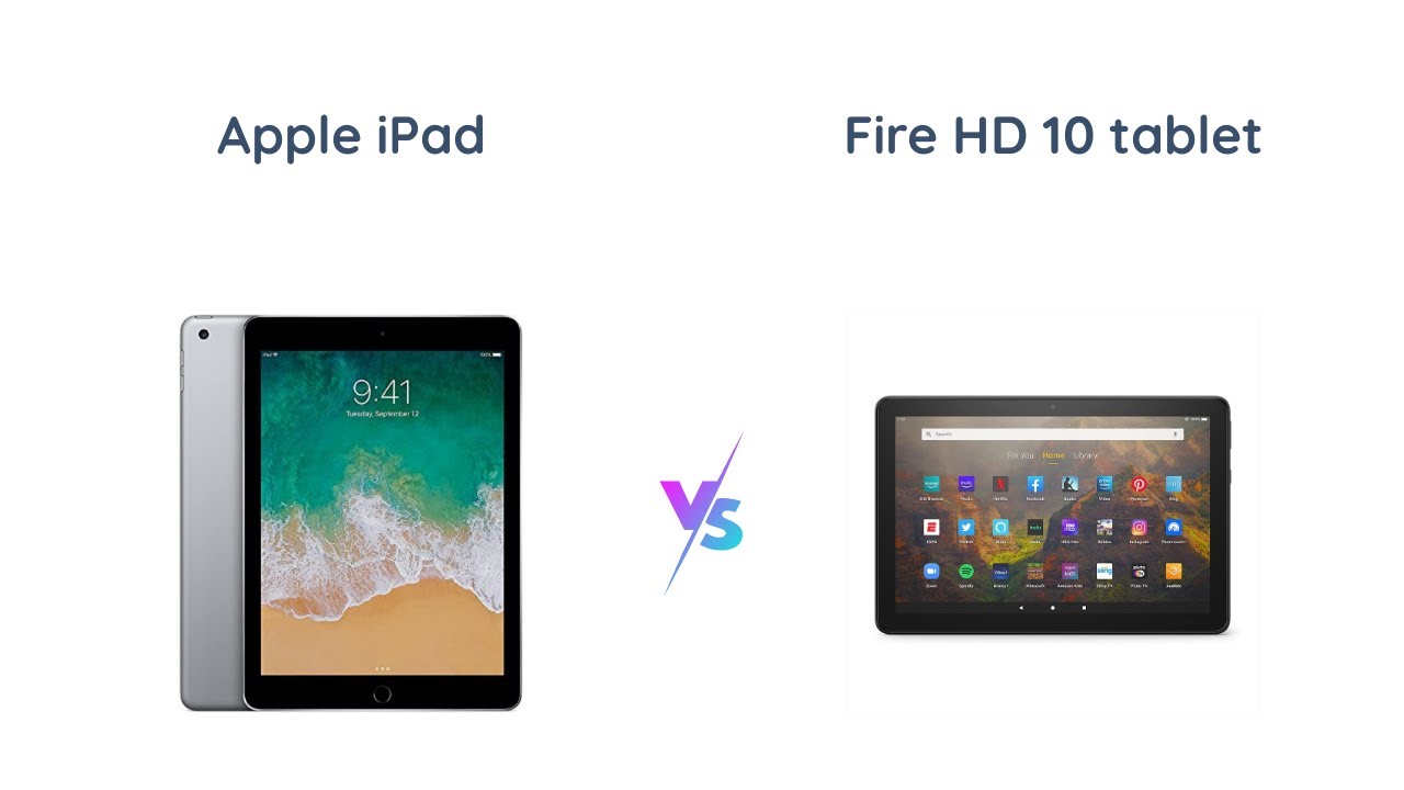 iPad vs Fire HD 10: Which is the Best Tablet in 2021? - YouTube