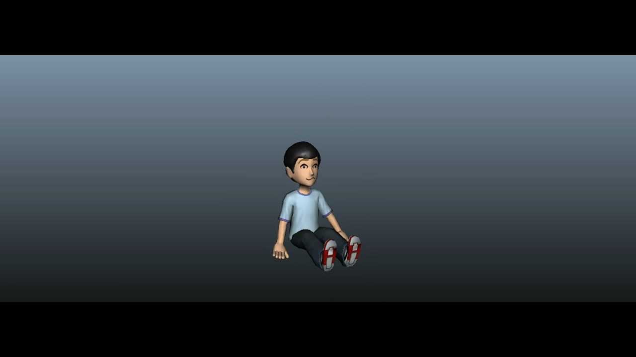 Animation - knock down - YouTube