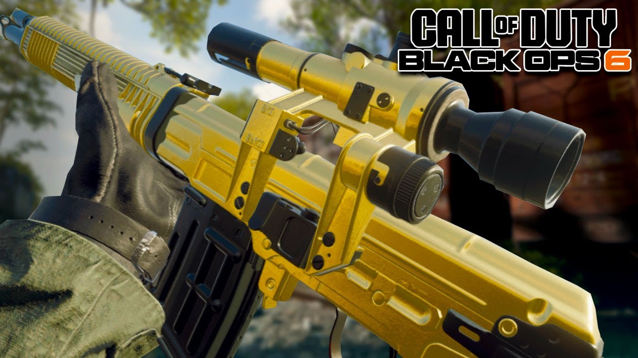 I Unlocked Gold Camo For The SVD | Road To Dark Matter | Black Ops 6 ...