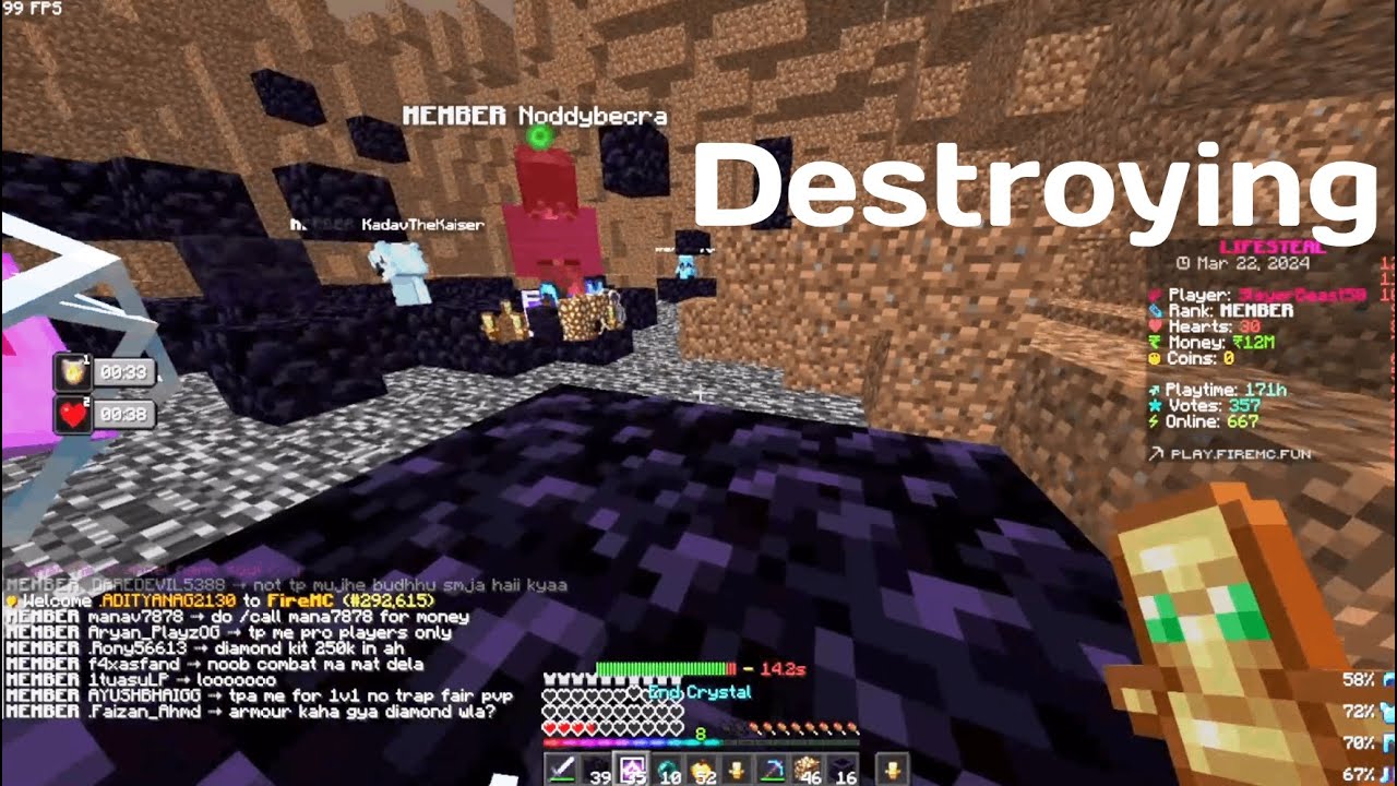 How I Eliminate Deadliest Players In FIREMC @PSD1 Bhai Server - YouTube