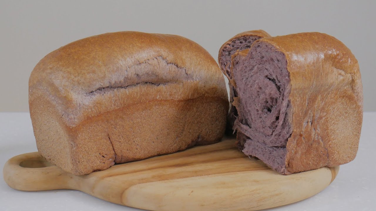 소화도 잘 되고 쫄깃하고 부드러운 흑미 쌀 식빵 만들기(Black rice bread) - YouTube