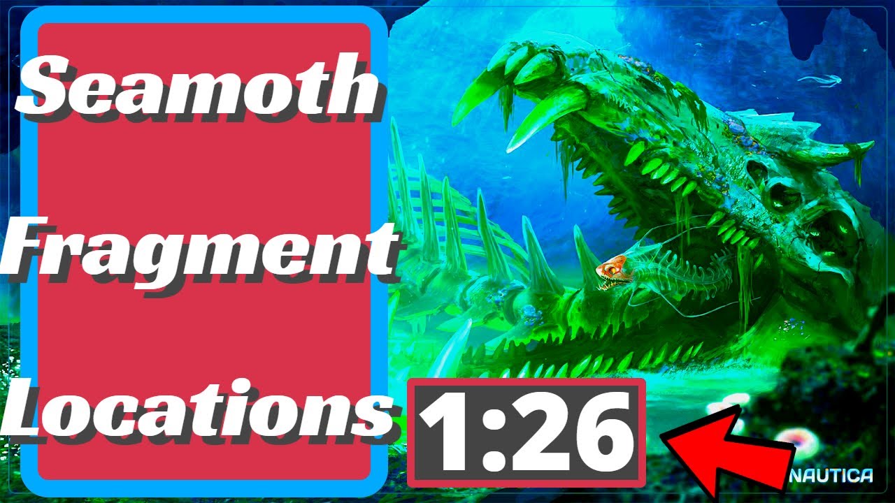 Seamoth Fragment Locations - Subnautica - YouTube