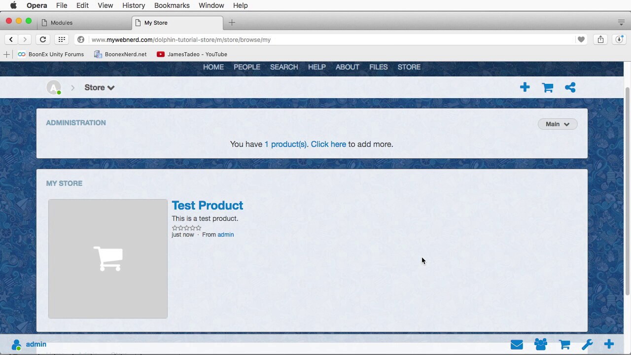 dolphin tutorial how to set up the store module part 2 of 3 - YouTube