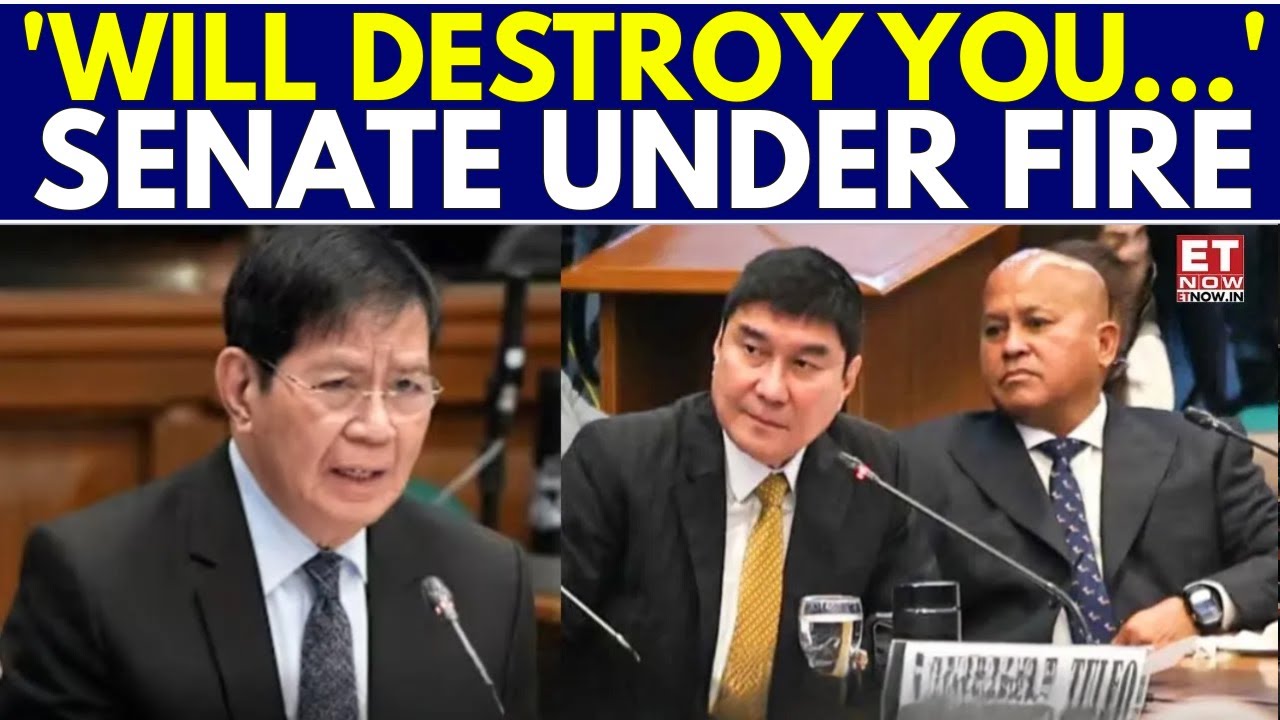 Philippines Senate Live: Caught On Camera! Outburst That SHOOK The ...