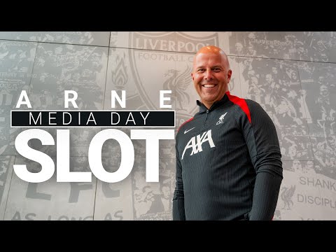 Arne Slot: Behind The Scenes From Media Day | Liverpool FC