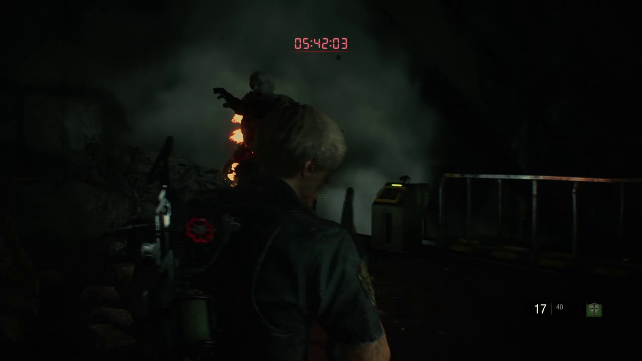 RESIDENT EVIL 2 killing MR X Leon's storyline ending - YouTube