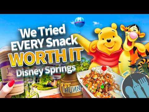 We Tried EVERY Snack in Disney Springs — Here’s What’s Actually Worth It