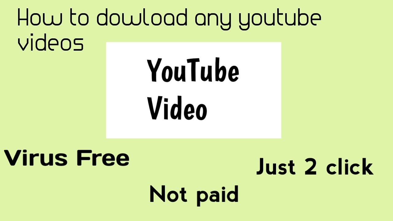 EASY TRICK TO DOWLOAD YOUTUBE VIDEO FOR FREE 100% REAL TRICK - YouTube