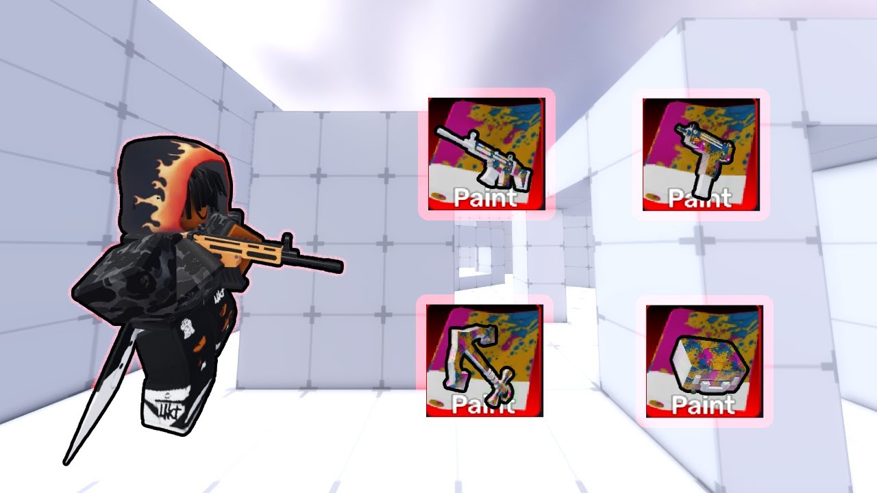 I USED The PAINT LOADOUT in Roblox Rivals.. - YouTube