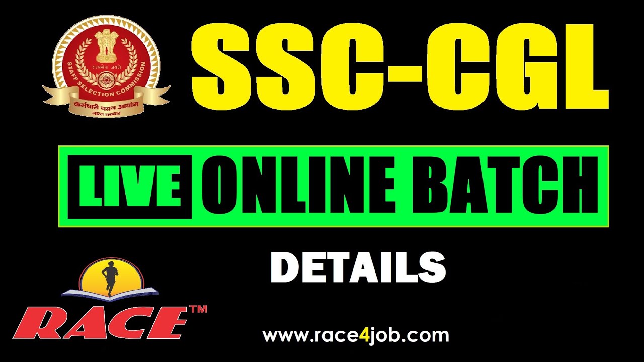 SSC CGL LIVE ONLINE BATCH | ENROLL NOW - YouTube