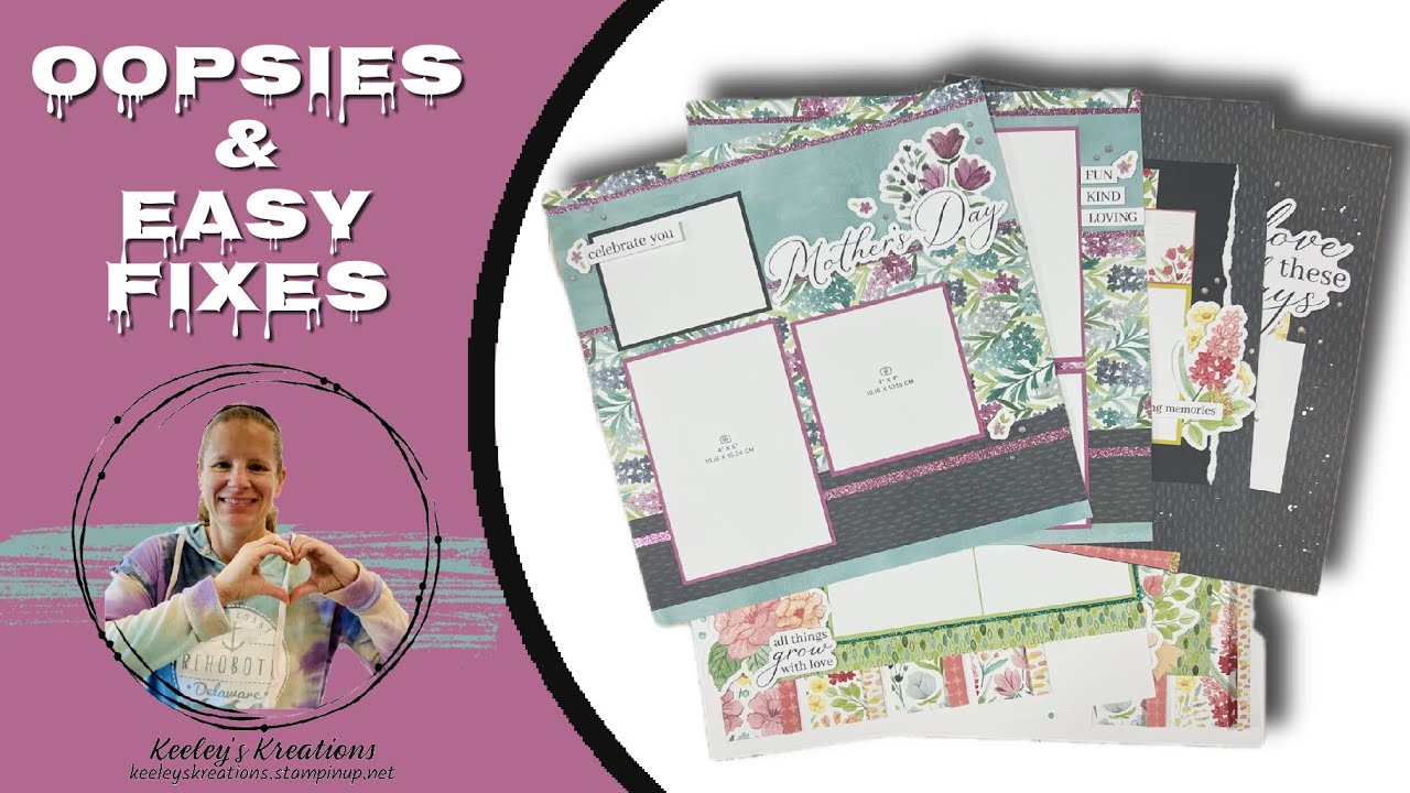 Scrapbooking Made Easy with the Stampin' Up! Memories in Bloom 6-Page ...