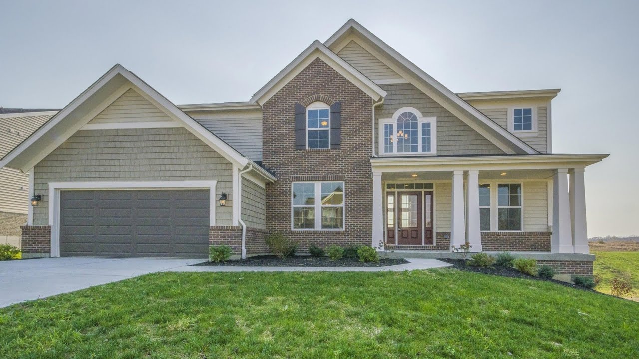 The Morris Floorplan by Fischer Homes - YouTube