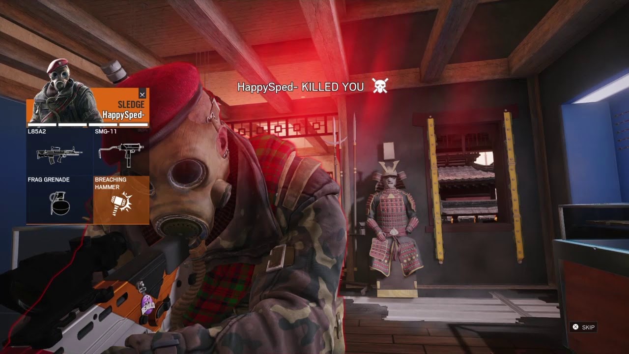 Dropping bodies in R6 - YouTube